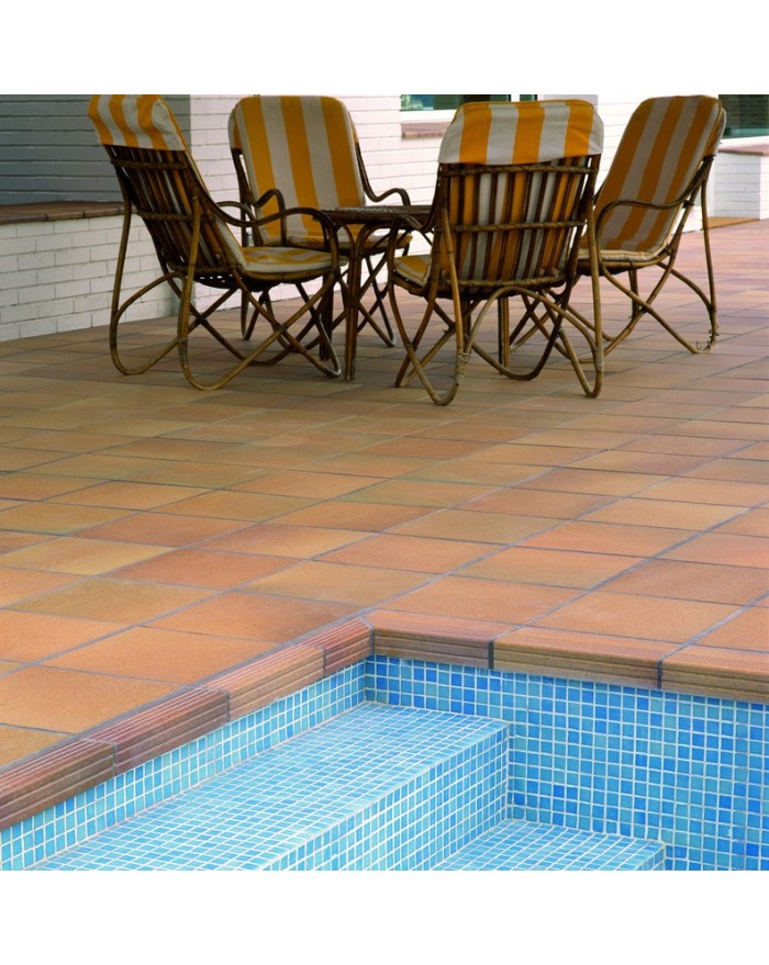 Gres extrusionado Base 31,4 x 31,4 x 1,2 Greco Gres